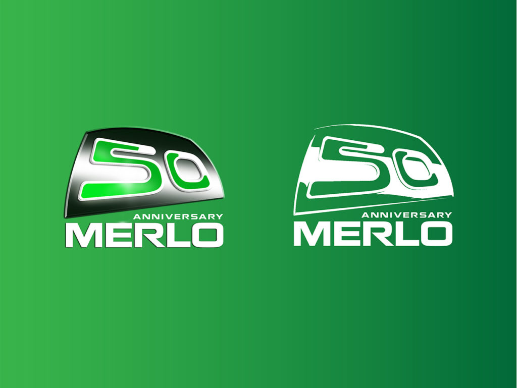 50° MERLO ANNIVERSARY Logo Concept - CARMADESIGN