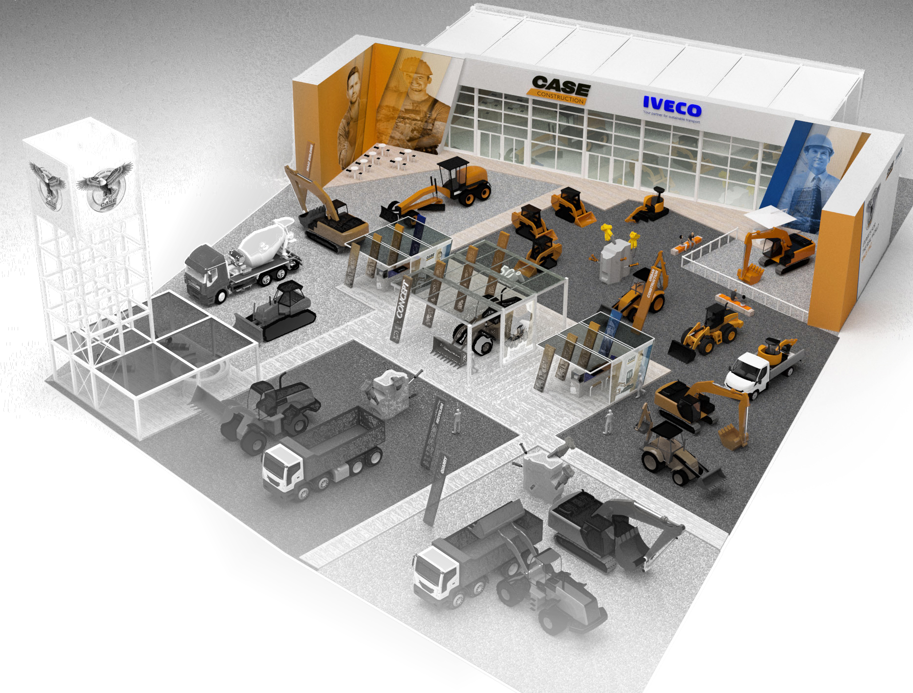 Diagonal plates - CARMADESIGN